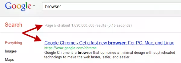 Google's Chrome-pagina scoort niet langer voor 3917_6