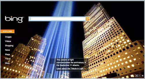 9/11, Google an den Internet