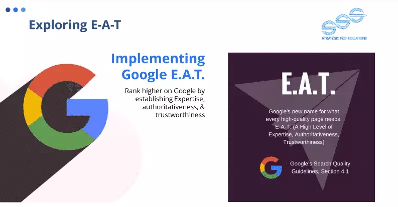 Google ၏ E-A-T