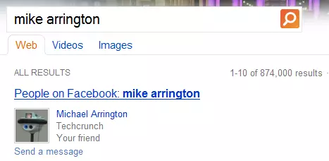 Bing, ahora con Facebook adicional: vea lo que les gusta a sus amigos y los resultados de búsqueda de personas 4123_7