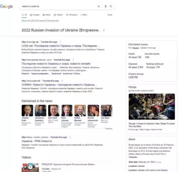 Kedves Google! Ideje eltávolítani az orosz propagandát a keresési eredmények közül 4204_12