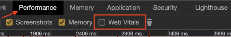 Chrome 88, Core Web Vitals DevTools-ലേക്ക് ചേർക്കുന്നു 4361_3