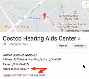 Costco hörapparatcenter