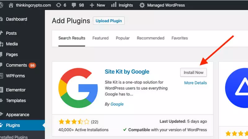 So richten Sie das Google Site Kit WordPress-Plugin ein