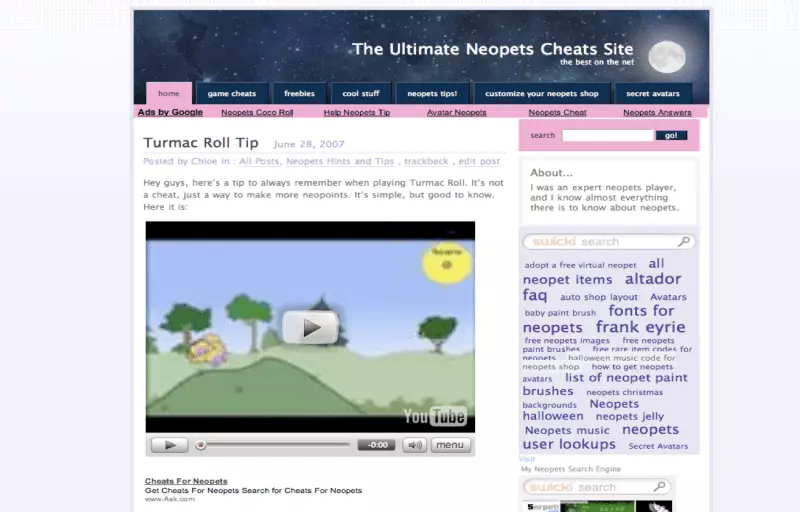 neopets ekran görüntüsü