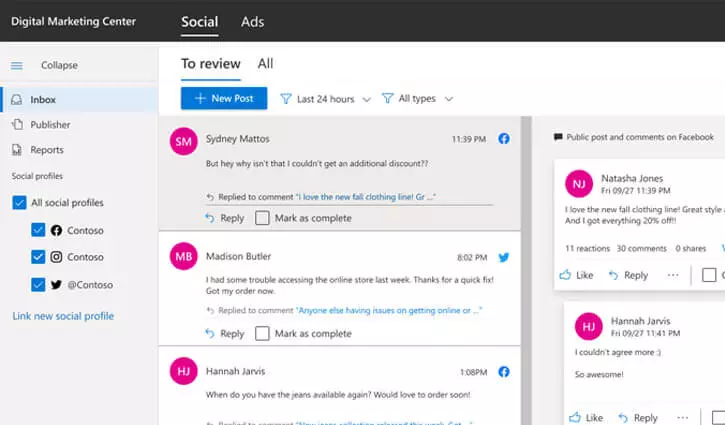 Microsoft lance une plateforme gratuite de gestion de campagne Search et Social pour les PME 5793_2