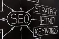 SEO, estrategia, HTML, gako-hitzak - argazkia