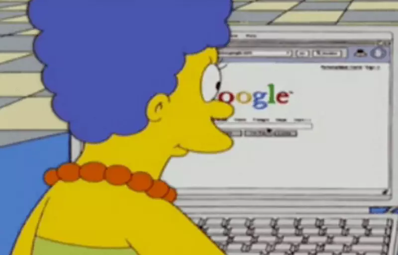 Marge Simpson google haarself