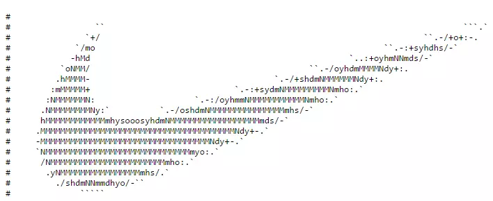 Nike robots.txt nrog ASCII kos duab