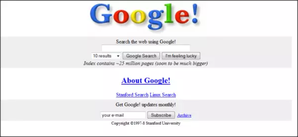 google-эхний хуудас