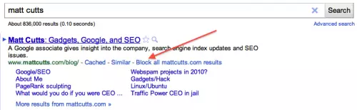 Nytt: Google låter dig blockera alla webbplatser från sökresultat 6795_1