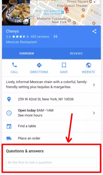 Google Maps ရှိ Google ၏ အမေးအဖြေ အင်္ဂါရပ်နှင့် ပတ်သက်၍ သိထားသင့်သည့် အရာ 6 ခု 7823_2