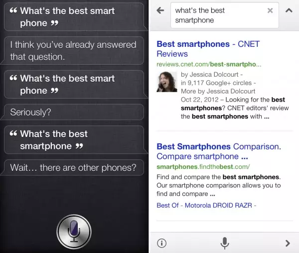 Који је најбољи паметни телефон? Гоогле-ова нова иОС апликација за претрагу каже да одлучите сами 8473_2