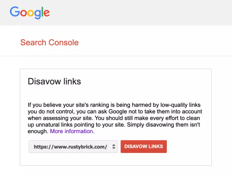 Google migreer die afwys-skakelnutsding na nuwe Search Console 8980_1