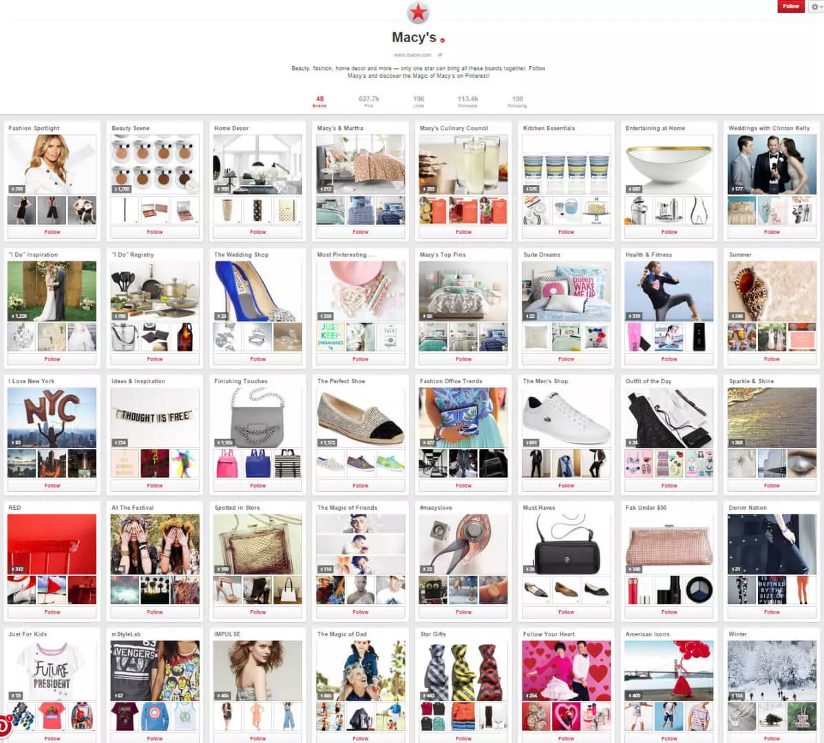 Pinterest Boards SEO