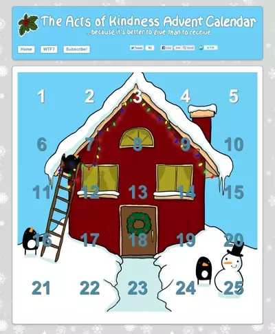 Adventskalender for Venlighedshandlinger