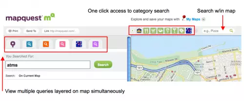 Mapquest 推出新外觀、新功能 9531_4