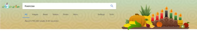 Google ने उत्सव की छुट्टियों की सजावट में हनुक्का, फेस्टिवस, क्रिसमस और क्वानजा खोजों को लपेटा 9583_3