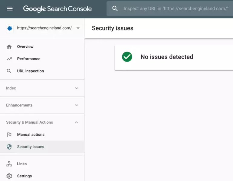 Google Search Console mới thêm một phần các vấn đề bảo mật 9660_2