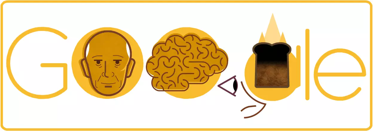 Wilder Penfield Google Doodle spotlights den Neurochirurg eemol als 