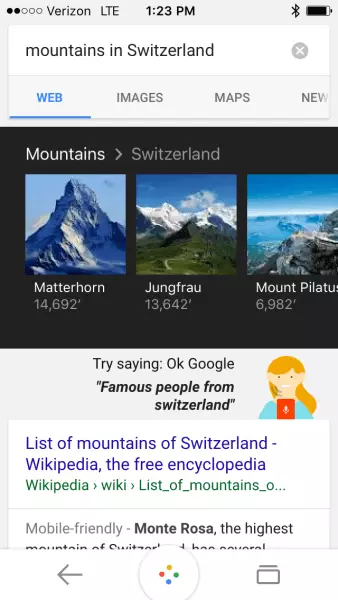 Montagne in Svizzera